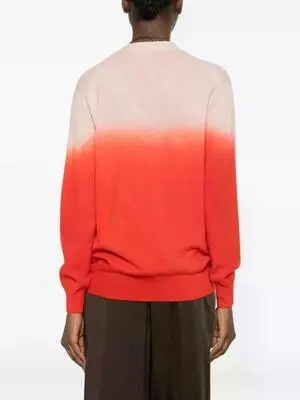 JIL SANDER V-neck Buttoned Cardigan - Orange
