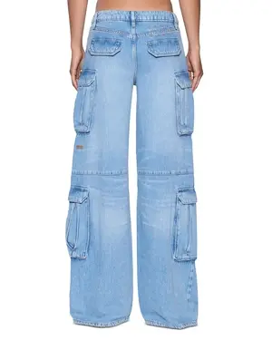 Ksubi Dropout Low Rise Cargo Jeans