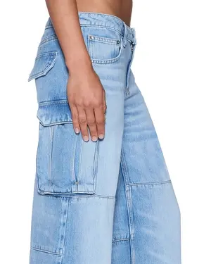 Ksubi Dropout Low Rise Cargo Jeans