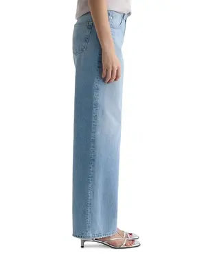 Ag Adria Low Rise Wide Leg Jeans
