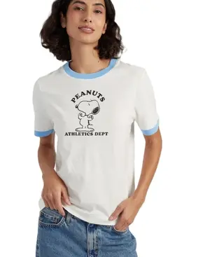 Chinti & Parker Cotton Snoopy Athletics T-shirt