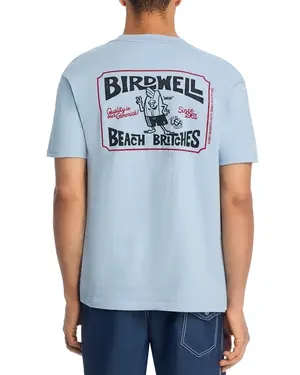 Birdwell Hangtag Birdie Graphic Tee - Blue