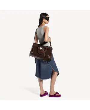 Balenciaga Le City Bag Medium - Moka