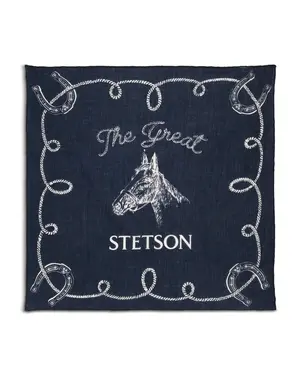 The Great. Stetson Western Bandana - Navy