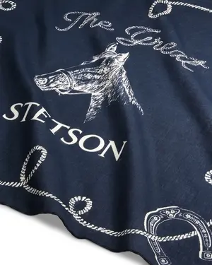 The Great. Stetson Western Bandana - Navy