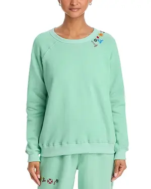C.BONZ Embroidered Crewneck Pullover
