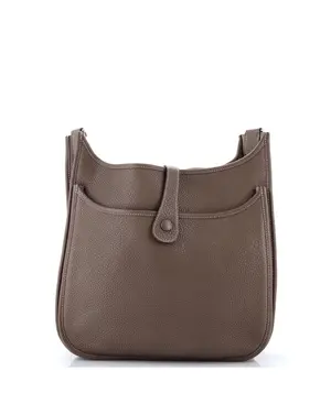 Hermès Pm Evelyne Gen Iii Bag Clemence - Gray