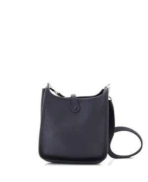 Hermès Tpm Evelyne Bag Gen Iii Clemence - Black