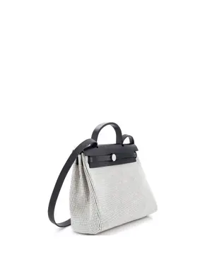 Hermès 31 Herbag Zip Criss Viking - Black