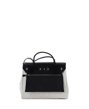 Hermès 31 Herbag Zip Criss Viking - Black