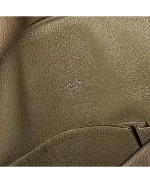 Hermès Jypsiere 34 Bag Clemence - Gray