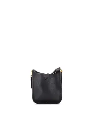 Hermès Tpm Evelyne Bag Gen Iii Clemence - Black