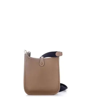 Hermès Tpm Evelyne Bag Gen Iii Clemence - Gray