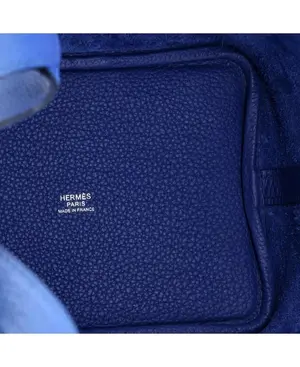 Hermès Pm Picotin Lock Bag - Blue