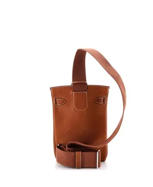 Hermès Pm Hac A Dos Backpack Barenia Faubourg - Brown
