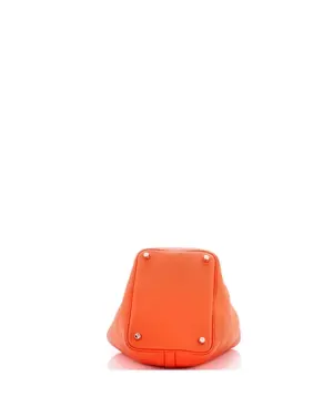 Hermès Pm Picotin Lock Bag Clemence - Orange
