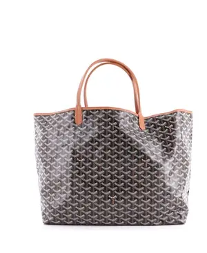 Goyard Gm Saint Louis Tote Coated Canvas - Brown