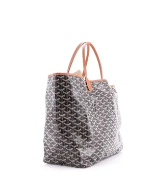 Goyard Gm Saint Louis Tote Coated Canvas - Brown