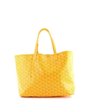 Goyard Saint Louis Pm Tote Coated Canvas - Yellow