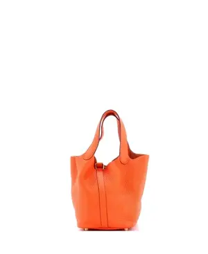Hermès Pm Picotin Lock Bag Clemence