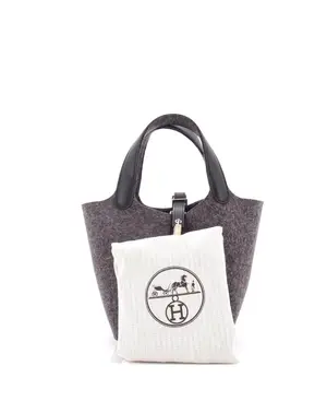 Hermès Picotin Lock Pm - Gray