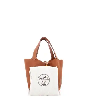 Hermès Picotin Lock Pm - Gray