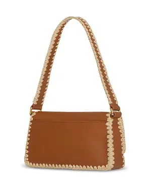 Rebecca Minkoff Berkley Medium Stitched Leather Shoulder Bag