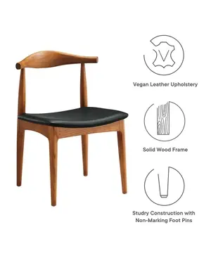 MODWAY Tracy Wood Dining Chairs, Set Of 4