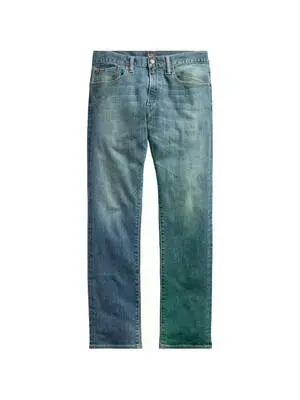 Polo Ralph Lauren Belt Loops Straight Leg Jeans - Blue