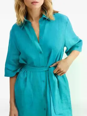 ERES Belted Shirt Dress