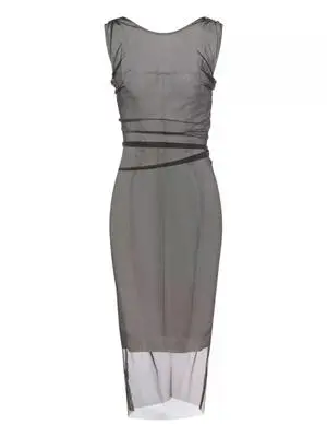 MAISON MARGIELA Sheer Midi Dress