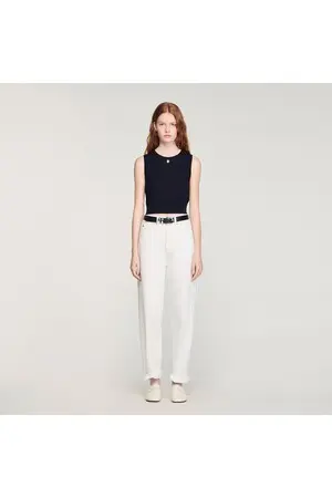 Sandro Striped Suit Trousers