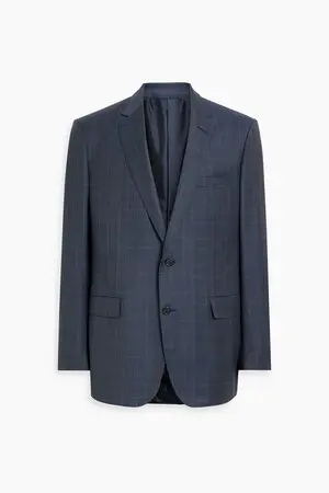 Dunhill Checked Wool Blazer