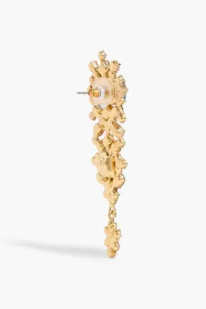 JENNIFER BEHR Cadence Gold-tone Crystal Earrings
