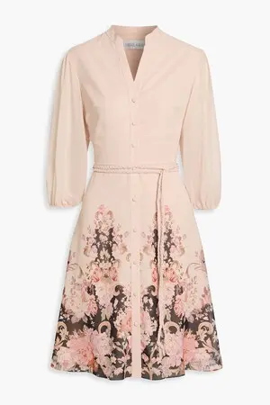 Mikael Aghal Button Detailed Day Dresses