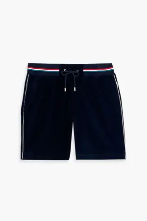 Orlebar Brown Afador Cotton-terry Shorts - Navy