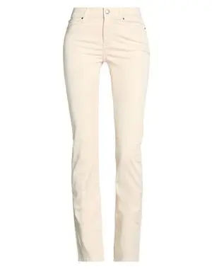 Armani Exchange Cotton Stretch Straight-leg Pants - Beige
