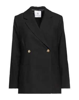 ANINE BING Double-breasted Blazer - Black