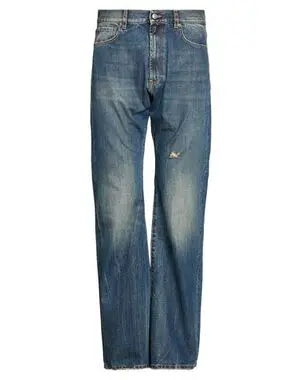 THE BIG WHITE BLUE Cotton Straight-leg Jeans