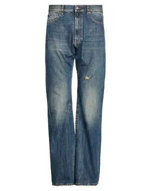 THE BIG WHITE BLUE Cotton Straight-leg Jeans