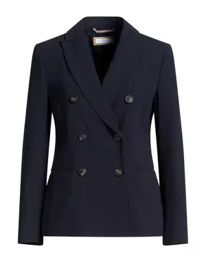 Peserico Double-breasted Crepe Blazer