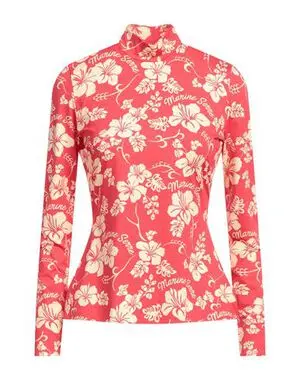 Marine Serre Mock Neck Tops