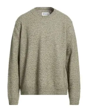 MAISON MARGIELA Knitted Crewneck Sweater - Grey