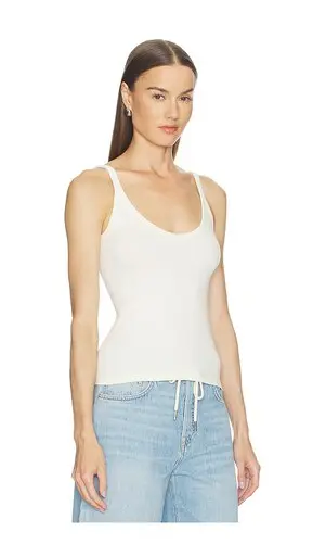 GRLFRND U-neck Tank - Bone