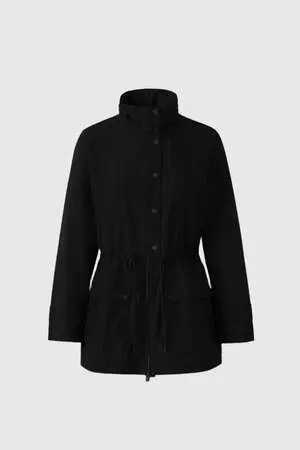 Mackage Keryn-z Medium-length Rain Jacket - Black