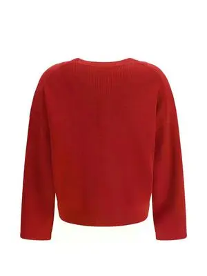 Brunello Cucinelli Patch-pocket Cotton Sweater - Red