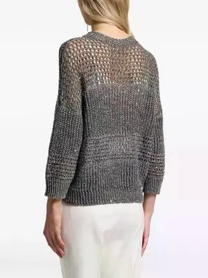 Peserico Open Knit Jumper