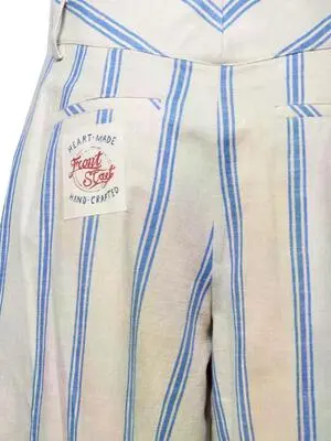 FRONT STREET 8 Striped Trousers