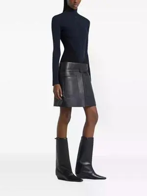 COURREGES V-line Turtleneck Sweater