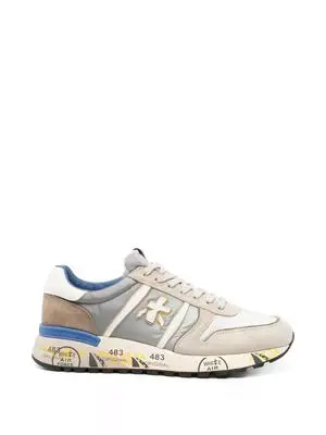 Premiata Lander 8010 Panelled Sneakers - Neutrals